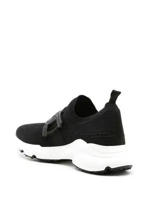 TOD'S Kate Chain-link Detail Knit Sneakers - Multicolor