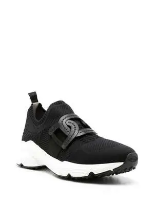 TOD'S Kate Chain-link Detail Knit Sneakers - Multicolor