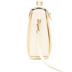 ANYA HINDMARCH Calf Leather Tote Bag - Cream