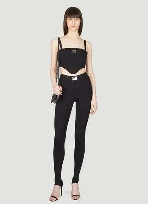 Dolce & Gabbana Logo Plaque Corset