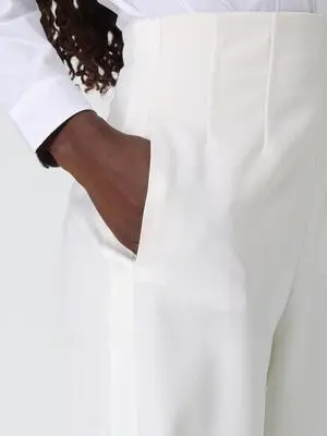 Max Mara Tailored Wide Leg Pants - White