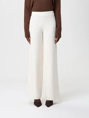 Max Mara Tailored Wide Leg Pants - White