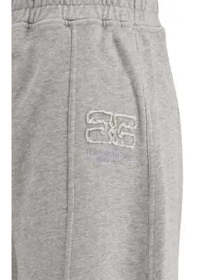 GANNI Embroidered Paneled Pants