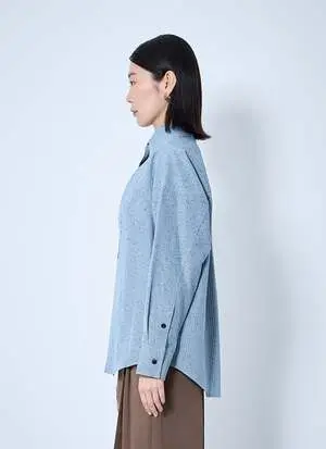 Bottega Veneta Striped Cotton-linen Blend Shirt