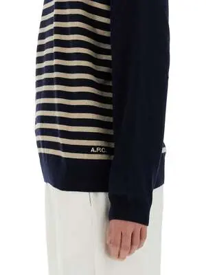 A.p.c. Matthew Striped Sweater