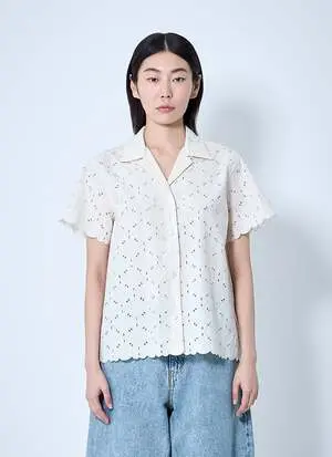 Moncler Classic Collar Shirts For Women