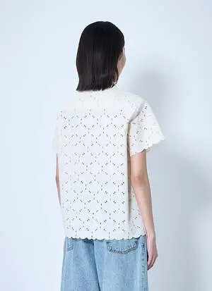 Moncler Lace Button-down Shirt