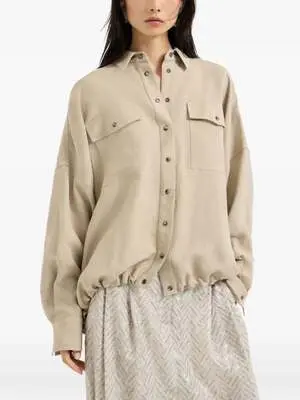 Brunello Cucinelli Viscose Shirt - Multicolor