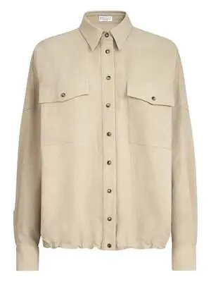 Brunello Cucinelli Viscose Shirt - Multicolor