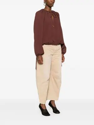 Loewe Cotton And Silk Blend Blouse