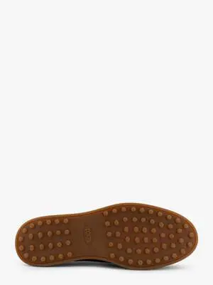 TOD'S Suede Loafers With Gommini Detail - Multicolor