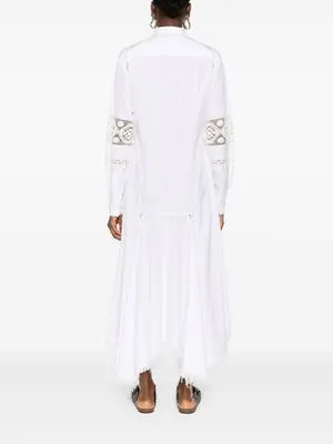 Loewe Cotton Chemisier Dress - Multicolor
