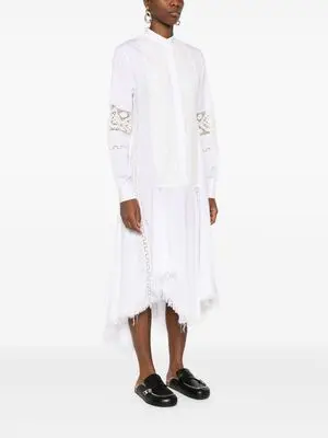 Loewe Cotton Chemisier Dress - Multicolor