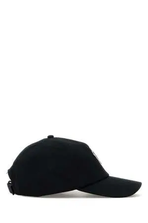 Moncler Cotton Baseball Cap - Black