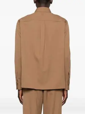 Fendi Wool Gabardine Shirt - Multicolor