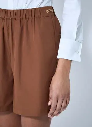 Max Mara Cotton Track Shorts