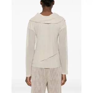 Giorgio Armani Draped V-neck Blouse