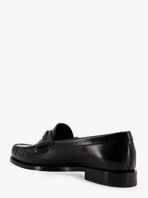 Celine Luco Leather Loafers - Multicolor