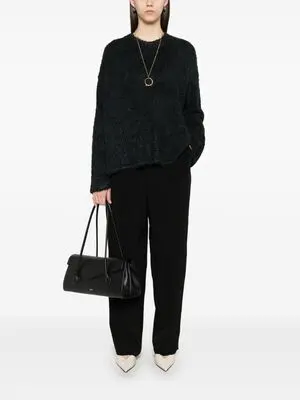 TOTEME Pleat Detail Straight Leg Trousers - Multicolor