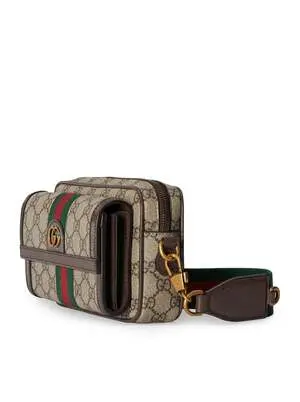 Gucci Ophidia Mini Bag Gg Supreme - Multicolor