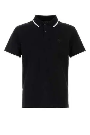 Gucci Stretch Piquet Polo Shirt - Black
