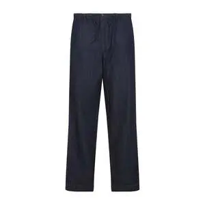 Dries Van Noten Raw Edge Hem Pants For Men