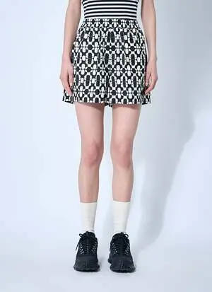 Moncler Mid Rise Shorts For Women