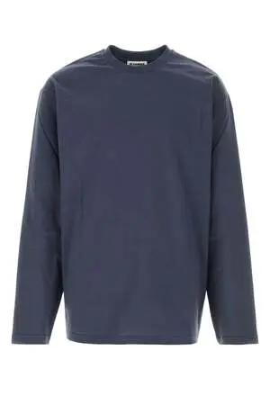 JIL SANDER Navy Cotton T-shirt
