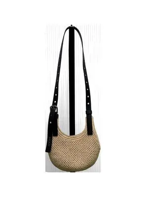 Loewe Mini Raffia Crossbody Bag - Multicolor