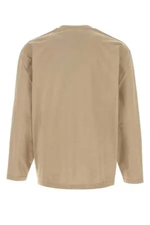 JIL SANDER Camel Cotton T-shirt