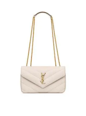 Saint Laurent Loulou Small Leather Bag - Multicolor