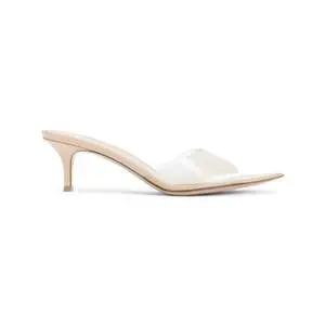 GIANVITO ROSSI Elle 55 Patent Leather Mules - Multicolor