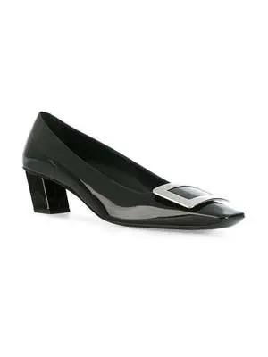 ROGER VIVIER Belle Vivier Leather Pumps - Multicolor