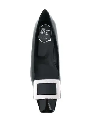 ROGER VIVIER Belle Vivier Leather Pumps - Multicolor
