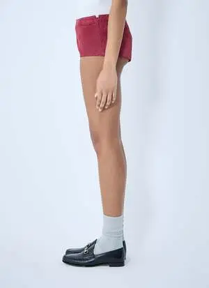 Gucci Suede Mini Shorts