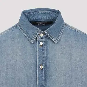 Jacquemus Simon De-nîmes Shirt - Blue