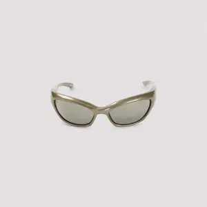 Balenciaga Racer Cat Eye Sunglasses - Green