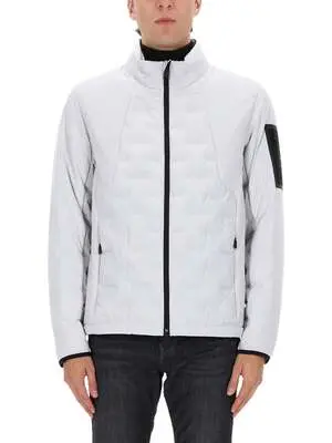 BOSS Down Hybrid Jacket - Gray