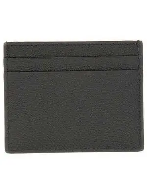 Valentino Garavani Vlogo Signature Card Holder - Black