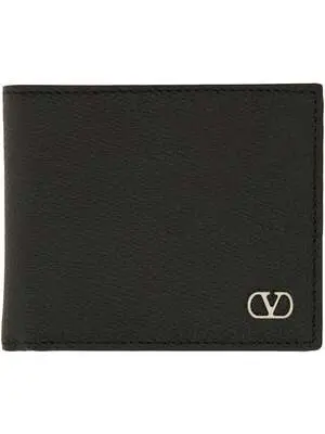 Valentino Garavani Vlogo Signature Wallet - Black