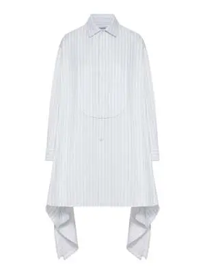 JW Anderson Striped Poplin Shirt Dress - Multicolor