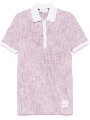 Thom Browne Rwb Cotton Polo Dress - Multicolor