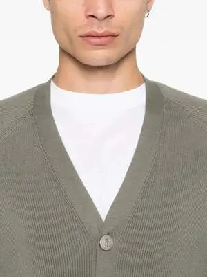 Brunello Cucinelli English Rib Knit Cardigan - Multicolor