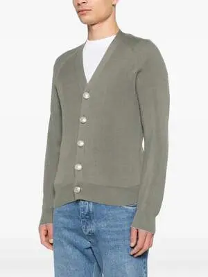 Brunello Cucinelli English Rib Knit Cardigan - Multicolor