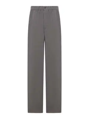 Giorgio Armani Straight Hem Pants For Men