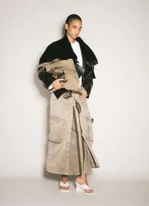 Y/project Cargo Maxi Skirt