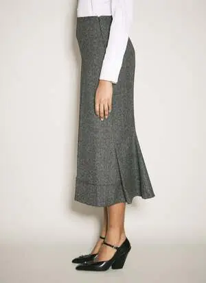 Prada Wool Maxi Skirt