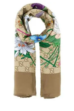 Gucci Printed Twill Foulard