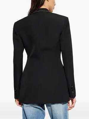 Versace Embellished Wool Evening Jacket