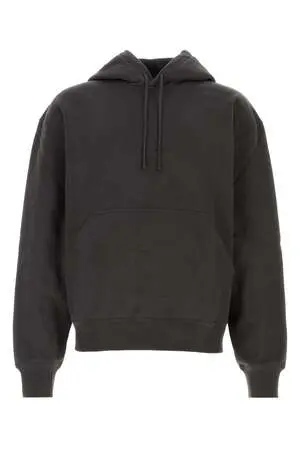 Saint Laurent Cotton Hoodie - Gray